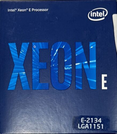 Intel Bx80684E2134 Sr3Wp Xeon® E-2134 Processor 8M Cache Damaged Box ...