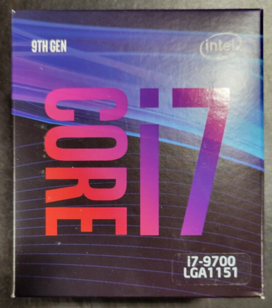 New Intel Core I7-9700 Octa-Core 3 Ghz Desktop Processor Lga 1151(I7 ...