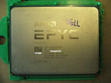 Qty 1X Amd Epyc Cpu 7502P 32-Cores 100-00000045 Socket Sp3 For Dell ...