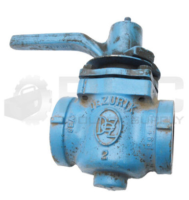 New Dezurik 1021406 Plug Valve 2" Read - SPW Industrial