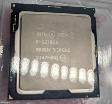 Intel Xeon E-2278Ge Srgdy 3.3Ghz 8 Cores 16 Threads Lga-1151 Cpu ...