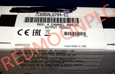 Factory Sealed Ic695Alg704 Pacsystems Rx3I 4 Channel Analog Output ...