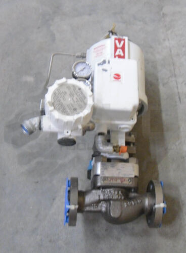 Valtkek Mk1 Control Valve W/ 22140 W/ Ip 2100-1 Beta I/P Positioner W ...