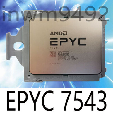 Amd Epyc 7543 Milan 2.8Ghz 32 Core 64 Thread L3 Cache 225W Zen3 Cpu ...