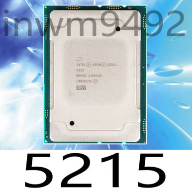 Intel Xeon Gold 5215 O Official Version 20 Threads 10 Core 2.5Ghz Cpu ...