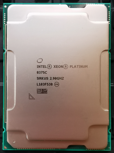 Intel Xeon Platinum 8375C Qs Cpu 32 Core 2.9G Server Processor Qwlq Cpu ...