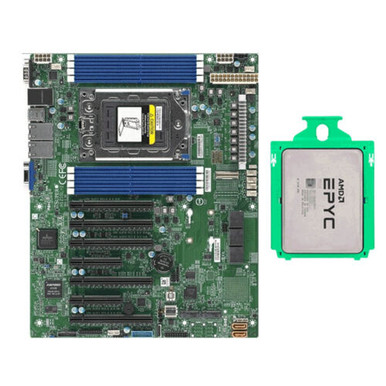 Amd Epyc 7702 Cpu 64 Cores 2,0 Ghz~3,35 Ghz + Supermicro H12Ssl-I ...