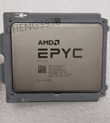 Amd Milan Epyc 7763 64 Core 256Mb 2.45Ghz 280W Sp3 Cpu Processor - SPW ...