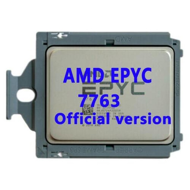 Amd Epyc Milan 7763 Cpu 64 Cores Sp3 Server Processor Up To 3.5Ghz 100 ...