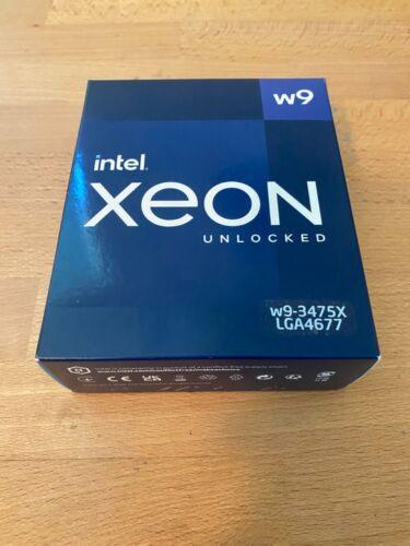 Intel Xeon W9-3475X Processor 36 Cores 82.5Mb Cache, Up To 4.8 Ghz ...