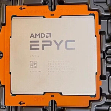 Amd Epyc 9534 Processor Cpu 64-Core 2.45Ghz~3.70Ghz Tdp-280W Sp5 Ddr5 ...
