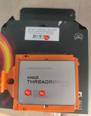 Amd Ryzen Threadripper Pro 3995Wx Cpu Processor 2.7Ghz 64-Core Swrx8 ...