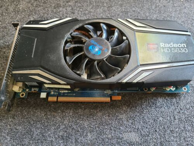 Sapphire Radeon Amd Hd 5830 299-3E177-0018A Pcie Hdmi 1Gb Graphics ...