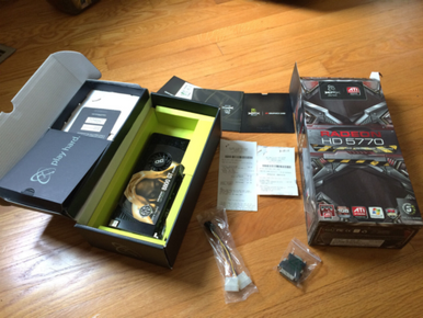 Ati Xfx Radeon Hd 5770 Graphic Card Pci Express 2.0 Bus 1Gb Gddr5 ...