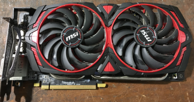 Msi Amd Radeon Rx 580 Armour Mk2 Oc 8Gb Graphics Card - SPW Industrial