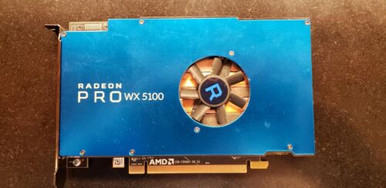 Amd Radeon Pro Wx 5100 8Gb Gddr5 Graphics Card 4X Display Port - Card ...