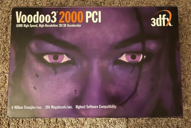 Box Only - For 3Dfx Voodoo 3 2000 16Mb Pci Video Card - SPW Industrial