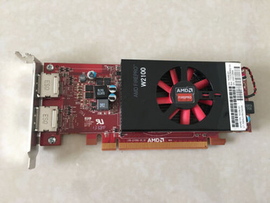Amd Firepro W2100 2Gb Gddr3 Pci-E Displayport Professional Graphics ...