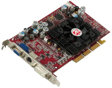 Graphic Card Ati Radeon 9500 64Mb 109-94200-30 Agp 256-Bit D-Sub Dvi-I ...