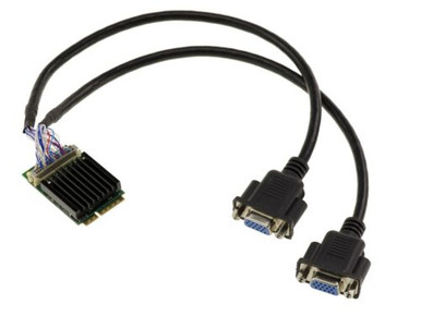 Graphic Card 2X Vga 1080P Mpcie Minipcie Full Size - Silicon Motion ...