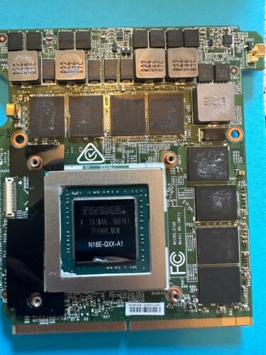 Msi Gt72S Ms-1782 Video Card Graphics Board Ms-1W0T1 M980 Gtx 8Gb - SPW ...