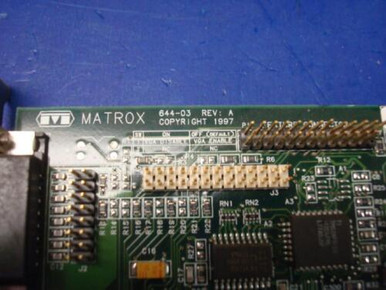 My220P/4N Matrox Video Card Dual Head Pci Mystique 4Mb - SPW Industrial