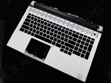 Dell Alienware M17 R2 Greek Grc White Rest-Wrist Contour Top Cover ...