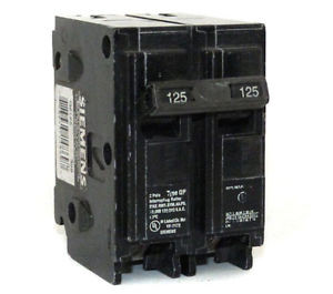 Siemens Q2125 125A 2-Pole 240V Circuit Breaker - SPW Industrial