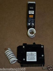 GE THQB-GFEP 1 pole 20 amp THQB1120GFEP GF Equipment Protection Breaker ...