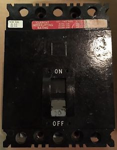 Thermal Magnetic Circuit Breaker Square D Cat FHP-36070 70 Amp 3 pole ...