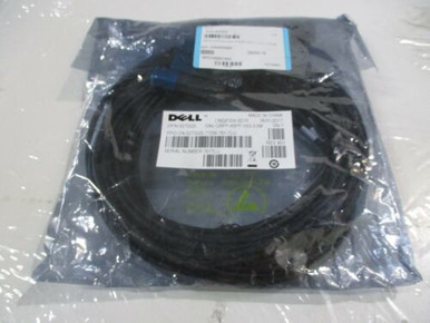 New Sealed Dell 27Gg5 Force10 Cable Qsfp+ 40Gbe - 4X Sfp+ 10Gbe 3M ...
