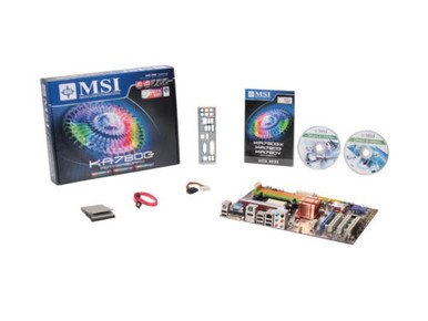 Msi Ka780G Socket Am2+/Am2 Amd 780G Hdmi Ddr2 Atx Motherboard - SPW ...