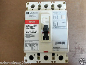 CUTLER HAMMER FD FD3015 3 POLE 15 AMP BREAKER - SPW Industrial