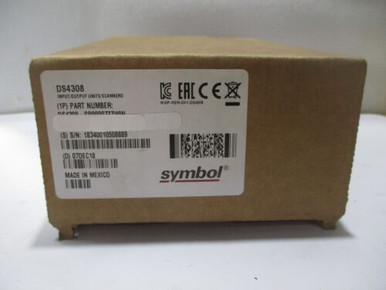 Symbol Ds4308 Ds4308-Sr7U2100Azw Usb Barcode Scanner Kit - SPW Industrial