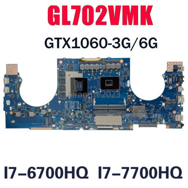 Gl702Vm Motherboard For Asus Rog Gl702 Gl702Vmk Gl702V Mainboard I7 Gtx1060-3G-6 - SPW Industrial