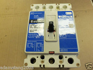 CUTLER HAMMER HFD HFD3015 3 POLE 15 AMP BREAKER SHUNT AUXILIARY TRIP ...
