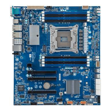 Gigabyte Mf51-Es0 Intel C422 Chipset Lga 2066 Xeon W-2200 W-2100 Family ...
