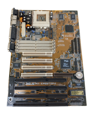 Asus P/I-Xp55T2P4 Rev 3.00 Socket 7 Motherboard Vintage Tested Working ...