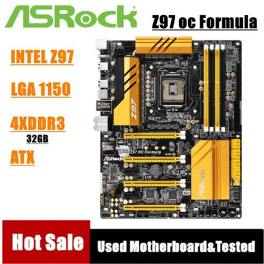 Asrock Z97 Oc Formula Motherboard Lga 1150 Ddr3 Usb 3.0 3Xpci Express 3 ...