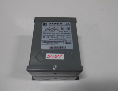 SQUARE D SCHNEIDER ELECTRIC TRANSFORMER SINGLE PHASE 250SV1B