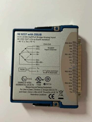 1Pc Used Working Ni 9237 D-Sub Connection 780264-01 - SPW Industrial