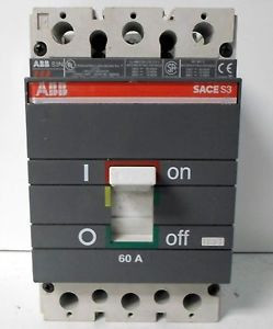 Abb Sace S3 Circuit Breaker 60A - SPW Industrial