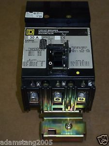 Square D Fa 3 Pole 30 Amp 600V Fa36030 Circuit Breaker Grey Label - SPW ...