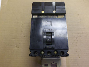 Square D Fa Fa36100 100 Amp 3 Pole 600V Circuit Breaker Black Style ...