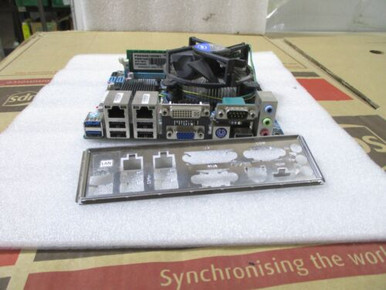 Intel Dt-H81Dl Motherboard W/ G3260 Cpu & 4Gb Ram & E97379-001 Heatsink ...