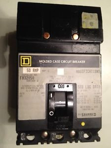 Square D Fa32050 I-Line 3 Pole 50 Amp 240 Volt Circuit Breaker - SPW ...