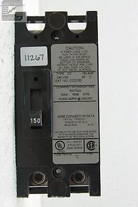Cutler-Hammer Cc2150 Circuit Breaker 240V 150A 2P (Used) - SPW Industrial