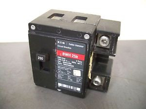Cutler-Hammer Circuit Breaker Cat Bwh2200 200A/240V/2Pole - SPW Industrial