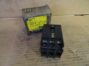Square D Qo3100 100 Amp Circuit Breaker - SPW Industrial