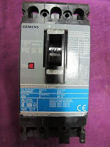 Siemens Ed63B050 3 Pole 50 Amp 600 Volt Bolt On Circuit Breaker - SPW ...